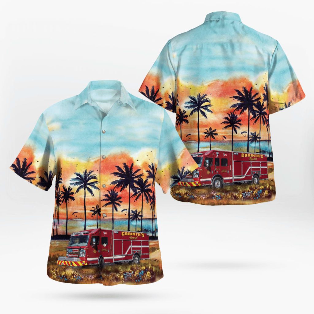 Coram Fire Department Coram New York Hawaiian Shirt - Gifts For ...