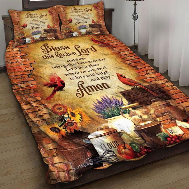 Beautiful Jesus Cross Quilt Bedding Set - Christian Gift For Believers ...