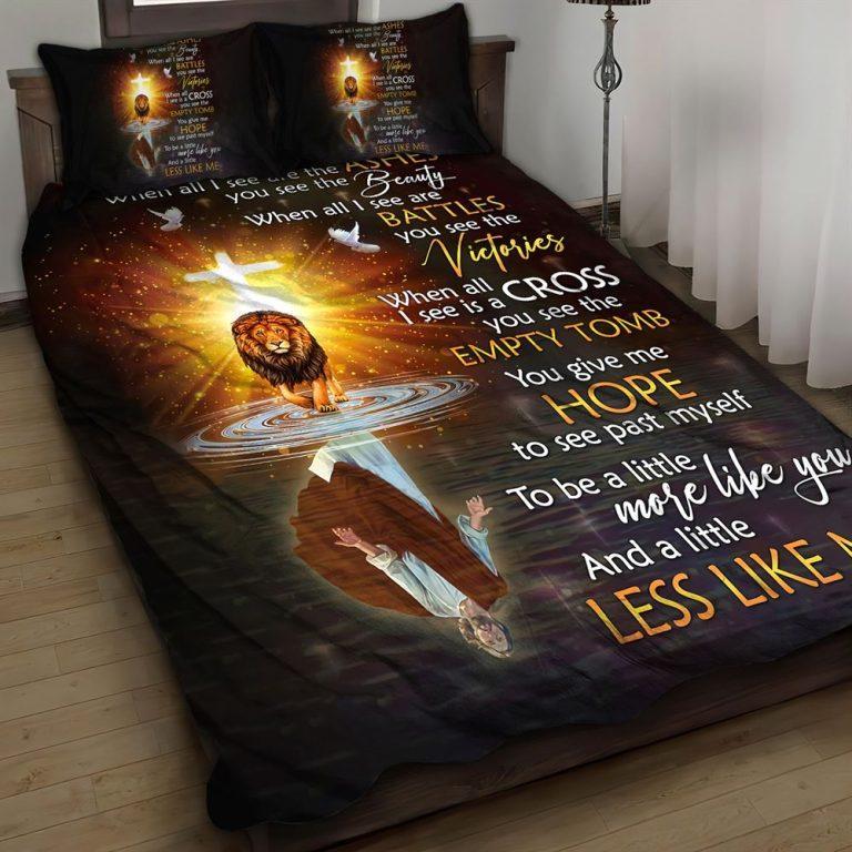 Jesus My Savior Quilt Bedding Set - Christian Gift For Believers ...