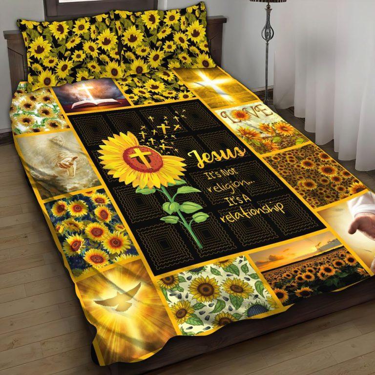 Jesus Bible Quilt Bedding Set - Christian Gift For Believers - Excoolent