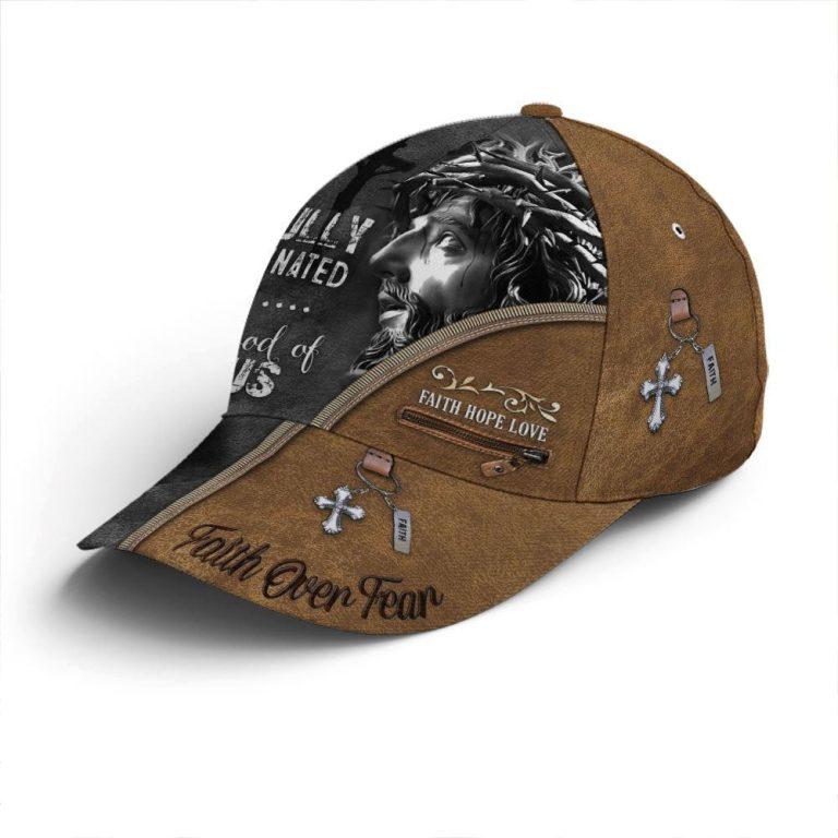 Christian Baseball Cap, Baseball Cap For Jesus Lovers Classic Leather ...