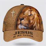 Christian Baseball Cap, The Lion Jesus Is My Savior Crucifixion Of ...