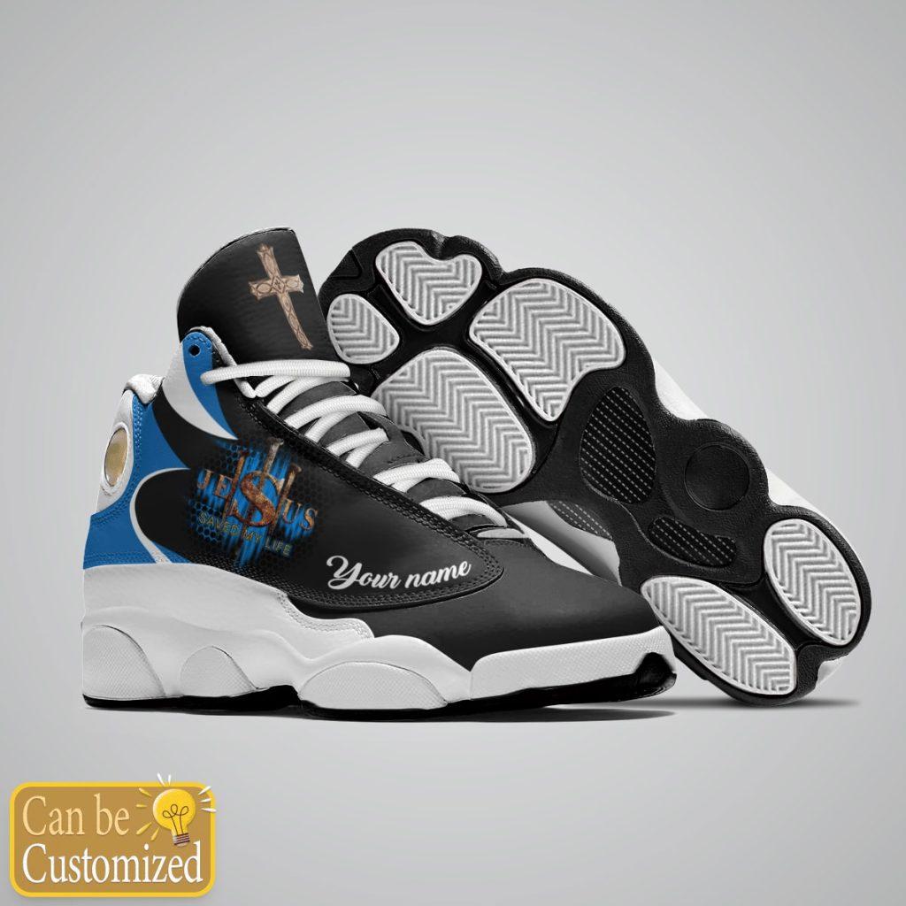 Christian Shoes, Jesus Faith Over Fear Saved My Life Custom Name Jd13 ...