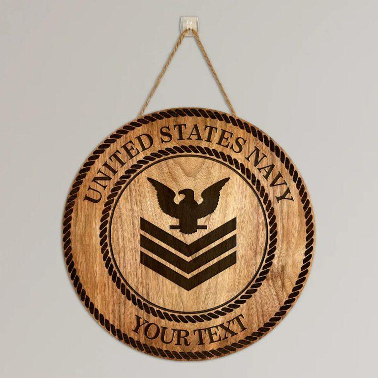 US Army Wood Sign Proud Army Mom, Personalized Your Name Veterans ...