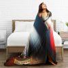 Divine Mercy Picture Christian Quilt Blanket, Christian Blanket Gift ...