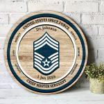 US Air Force Wood Sign United States Air Force Chief Master Sergeant ...