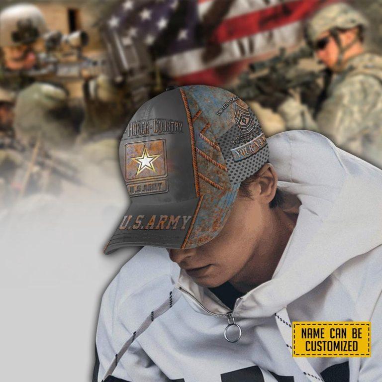 US Army Baseball Caps Honor Country, Custom Army Hats, Personalized ...
