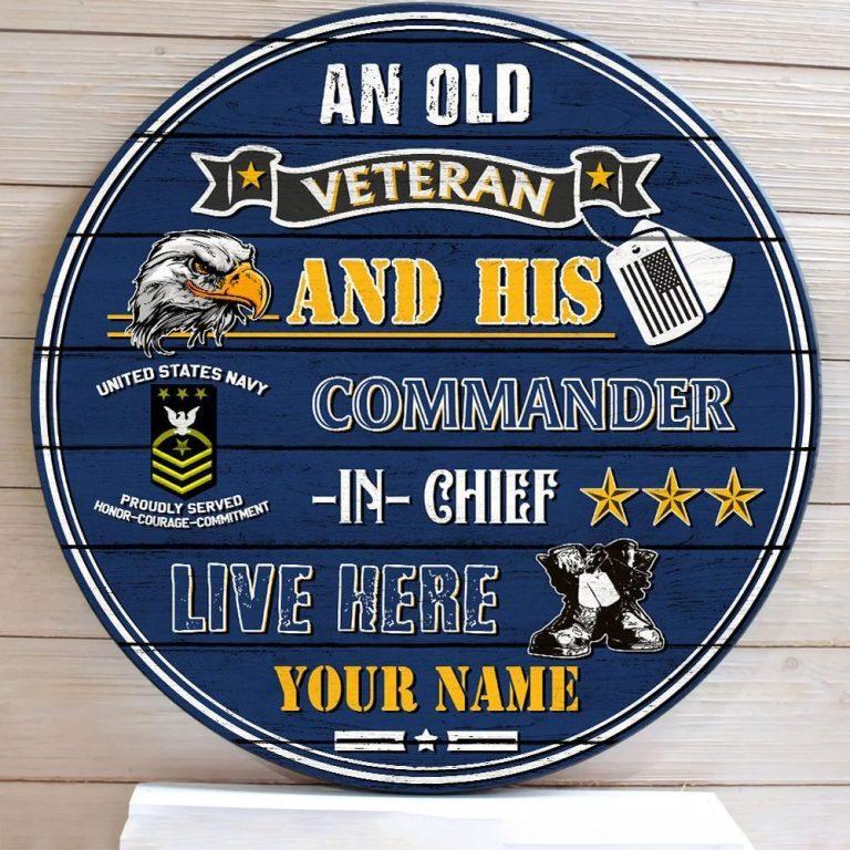 US Army Wood Sign Proud Army Mom, Personalized Your Name Veterans ...