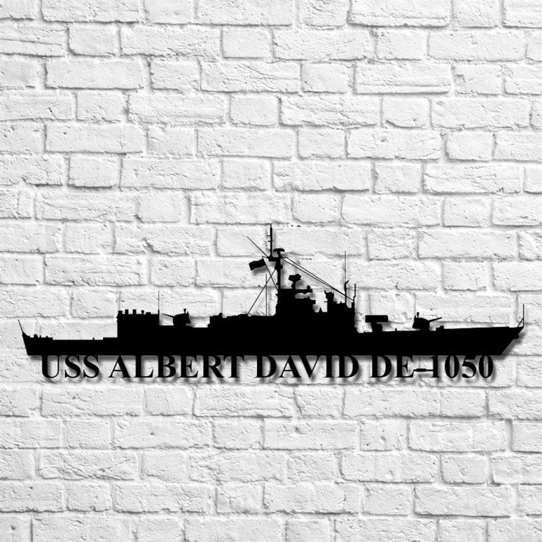 Us Navy Metal Sign, Veteran Signs, Uss Edward Mcdonnell De1043 Navy ...