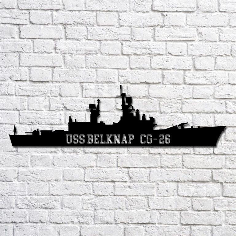 Us Navy Metal Sign, Veteran Signs, Uss Dixon As37 Navy Ship Metal Art ...