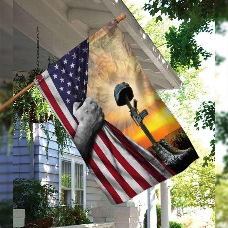 Veteran Flag, United States Army Fallen Soldiers Memorial Flag ...
