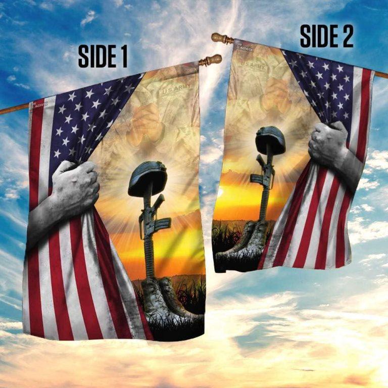 Veteran Flag, United States Army Fallen Soldiers Memorial Flag ...