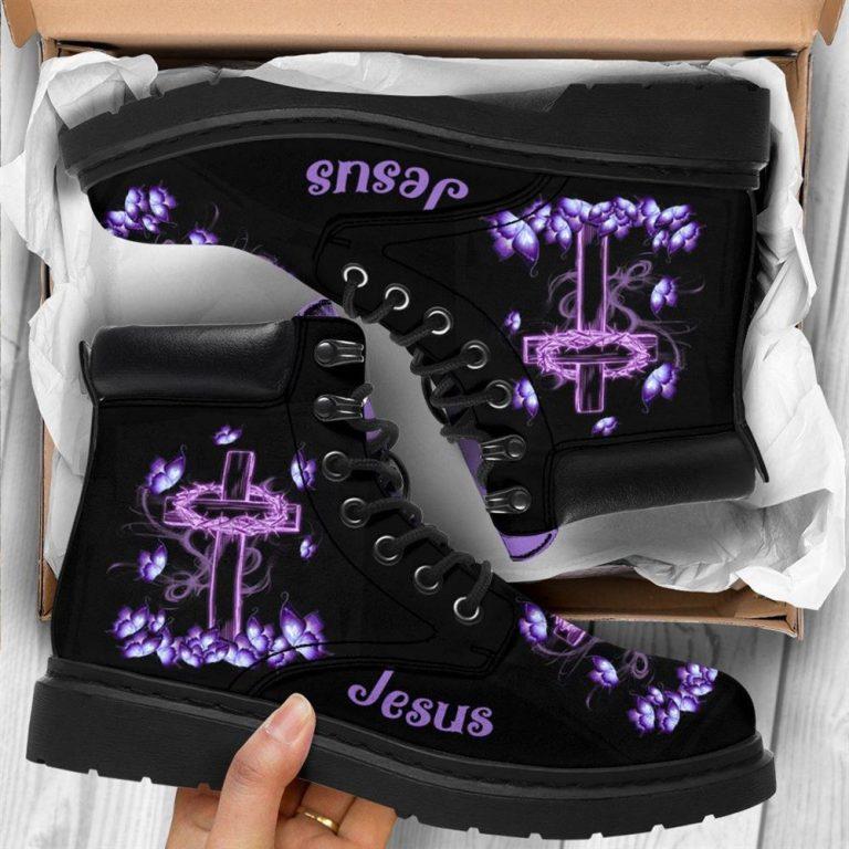 Christian Boots, Jesus Shoes, Christian Art Saved My Life Boots, Jesus ...