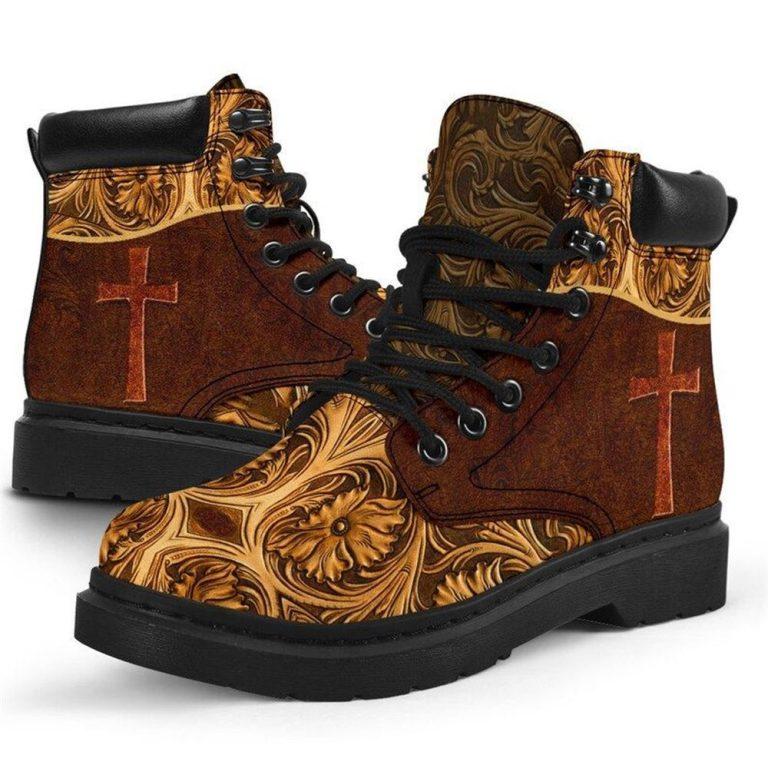 Christian Boots, Jesus Shoes, Jesus Cross Boots, Jesus Boots - Excoolent
