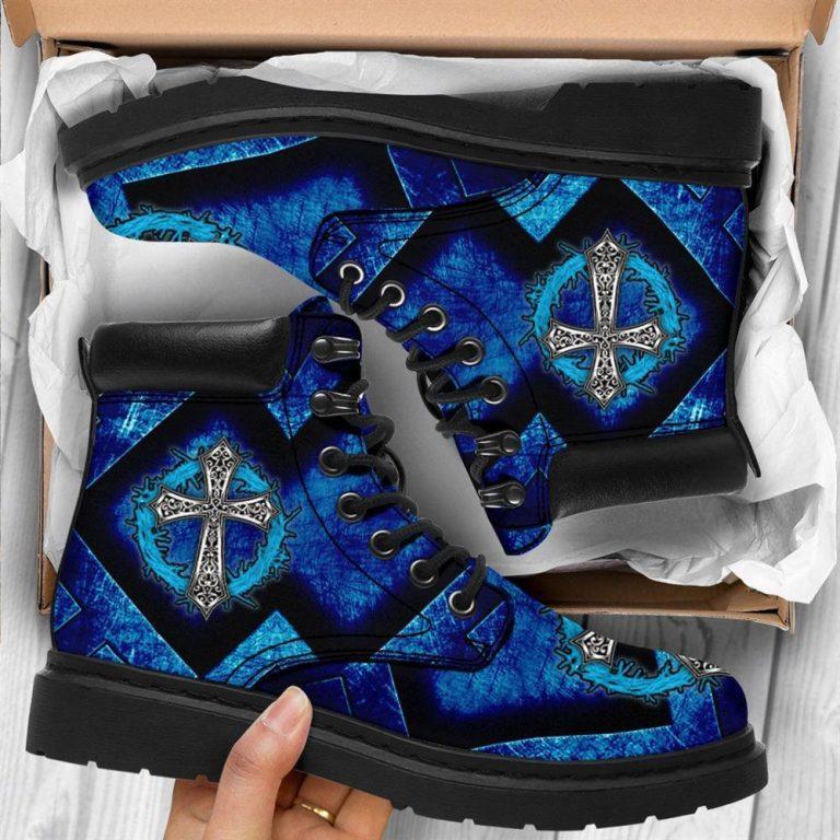 Christian Boots, Jesus Shoes, Jesus Print Boots, Christian Fashion ...