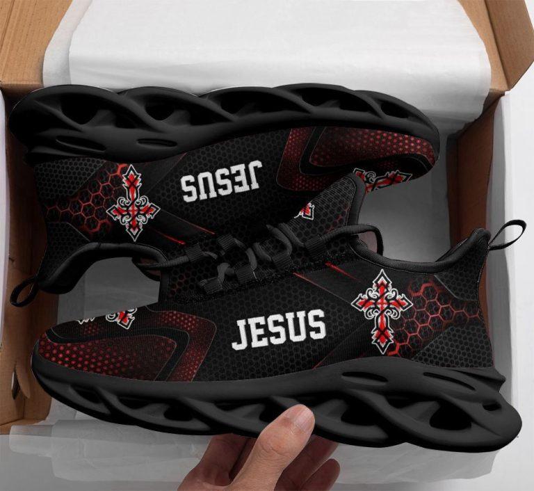 Christian Soul Shoes, Max Soul Shoes, Black Jesus Running Sneakers Max ...