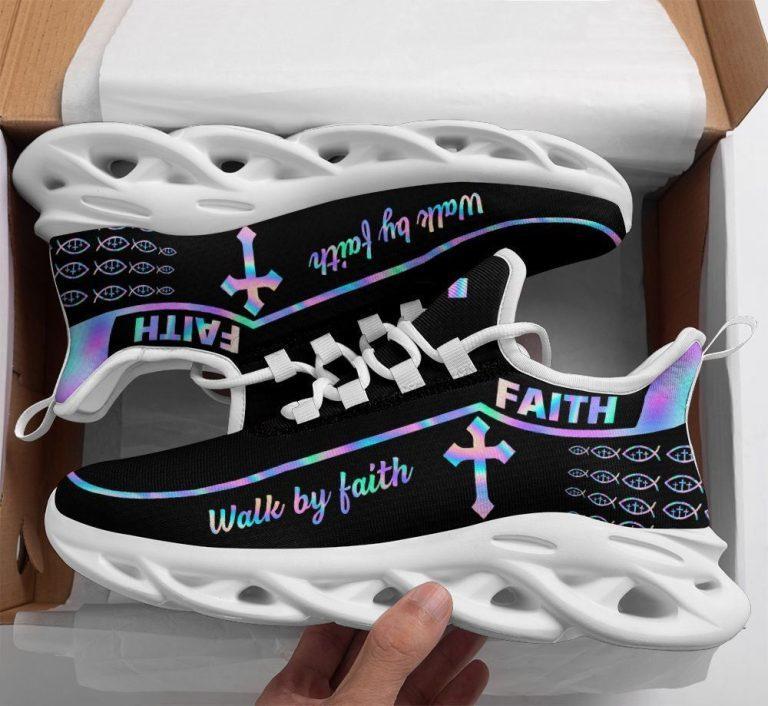Christian Soul Shoes, Max Soul Shoes, Jesus Walk By Faith Running ...