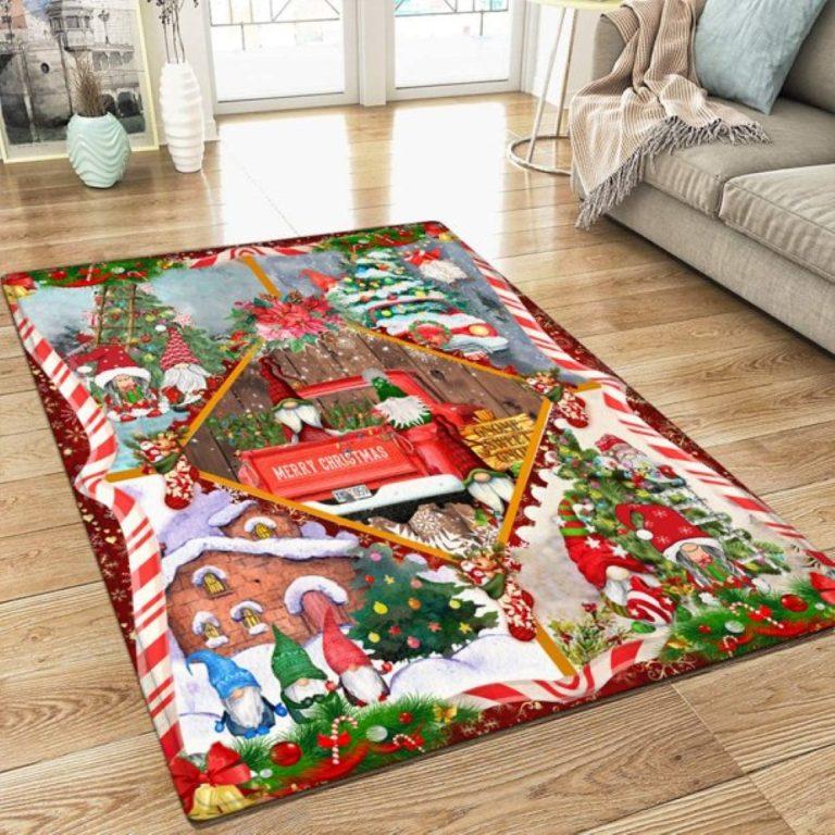 Christmas Rugs, Christmas Area Rugs, Iconic Feathered Elegance With ...