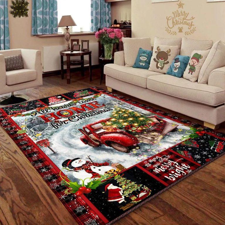 Christmas Rugs, Christmas Area Rugs, Merry Magic Threads With Christmas ...