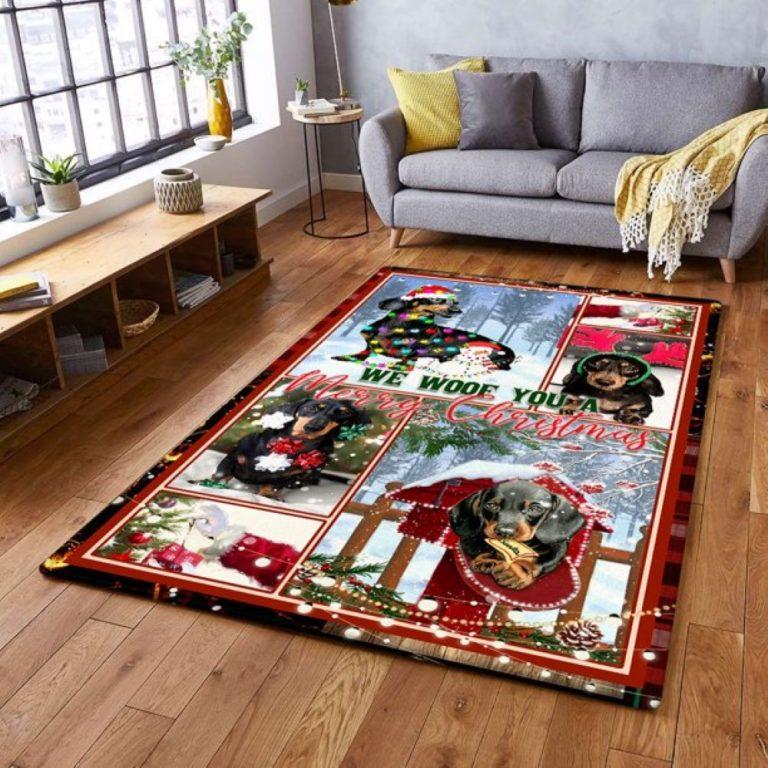 Christmas Rugs, Christmas Area Rugs, Iconic Feathered Elegance With ...