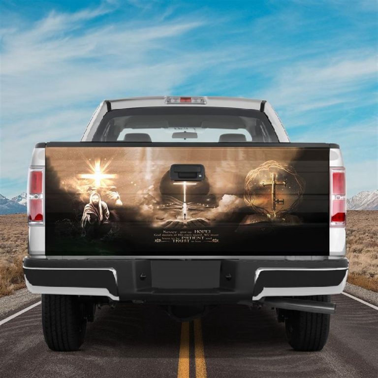 Jesus Tailgate Wrap, Jesus Tailgate Wrap, Jesus Trust In Him Tailgate ...