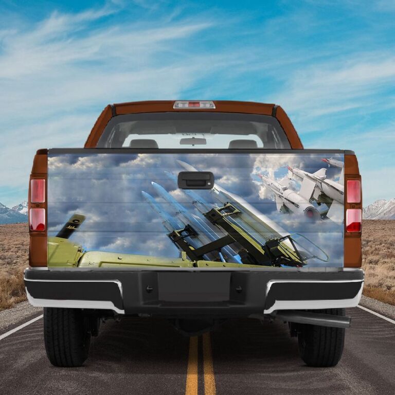 Veteran Tailgate Wrap, Missiles Of The Air Defense System Tailgate ...