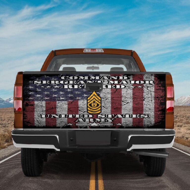 Veteran Tailgate Wrap, United States Army Truck Tailgate Wrap American ...