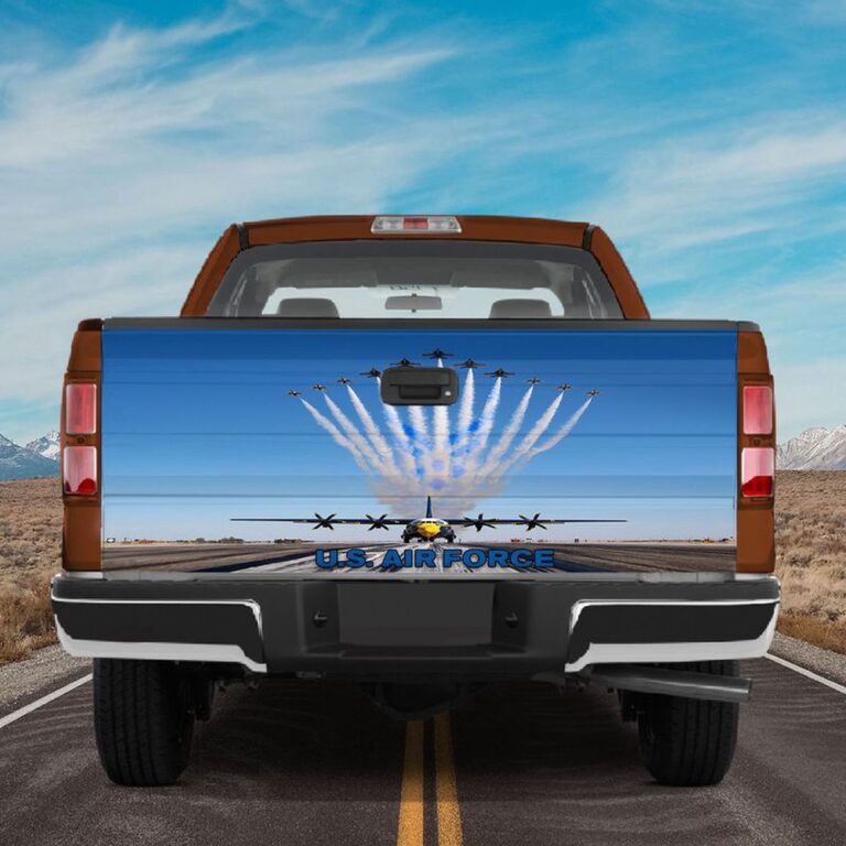 Veteran Tailgate Wrap, Usaf Air Force Truck Tailgate Wrap Fighter Plane ...