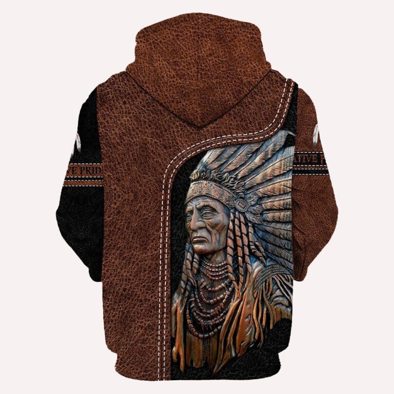 Customized Name Pride Native American Hoodie Leggings Set, Native ...