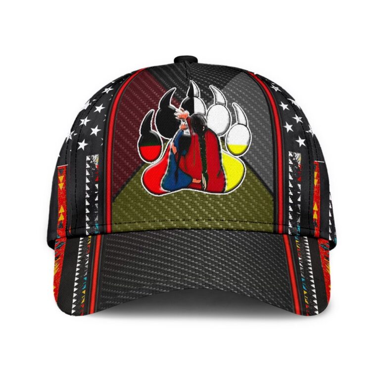 Native American Baseball Cap, Bear's Paw Native American Baseball Cap ...