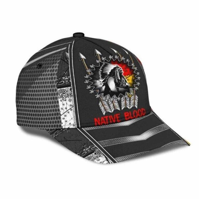 Native American Baseball Cap, Blood Native American Baseball Cap ...
