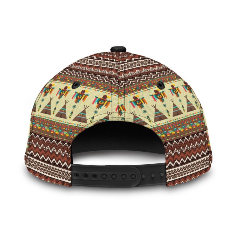 Native American Baseball Cap, Dreamcatcher Beadwork Native American ...