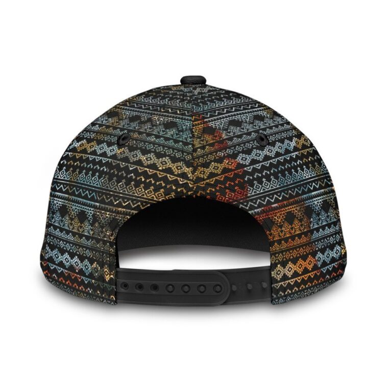 Native American Baseball Cap, Personalized Feathers Brocade Native ...
