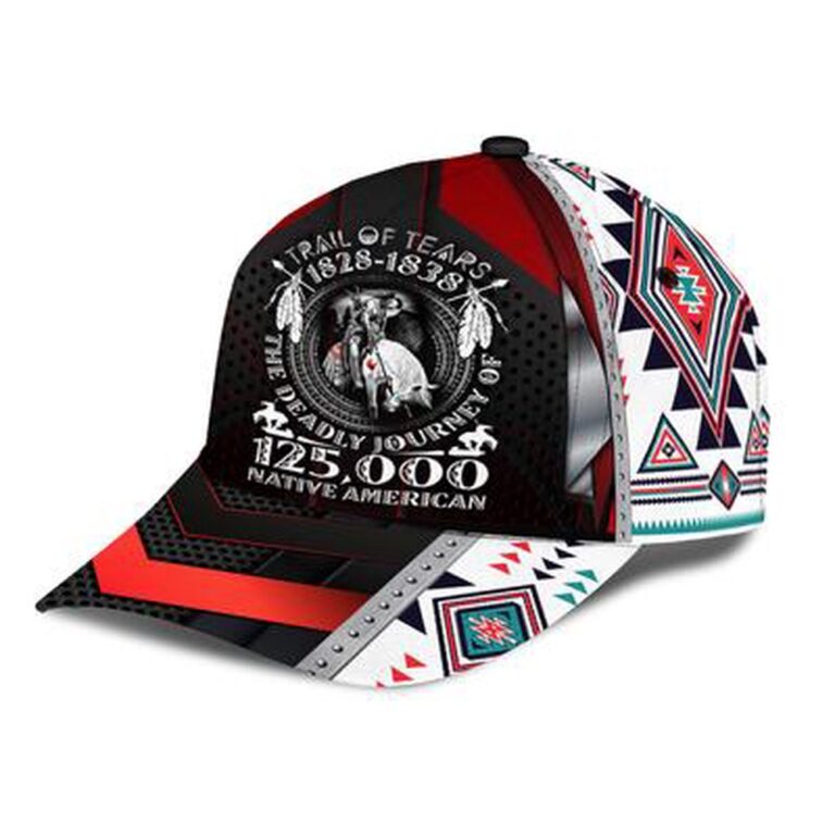 Native American Baseball Cap, Trail Of Tears Native American Baseball ...