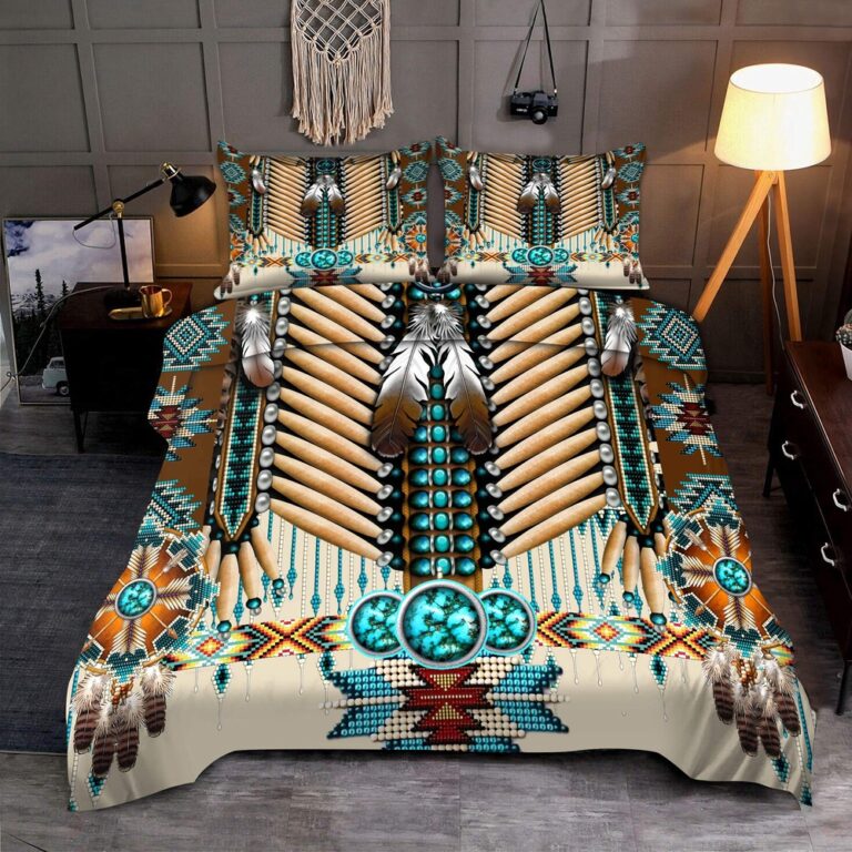 Native American Bedding Set, Vintage Native American Bedding Set ...