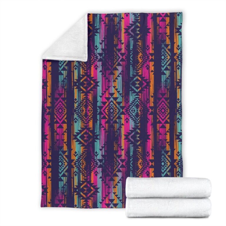 Native American Blanket, Indians Navajo Aztec Tribal Native American ...