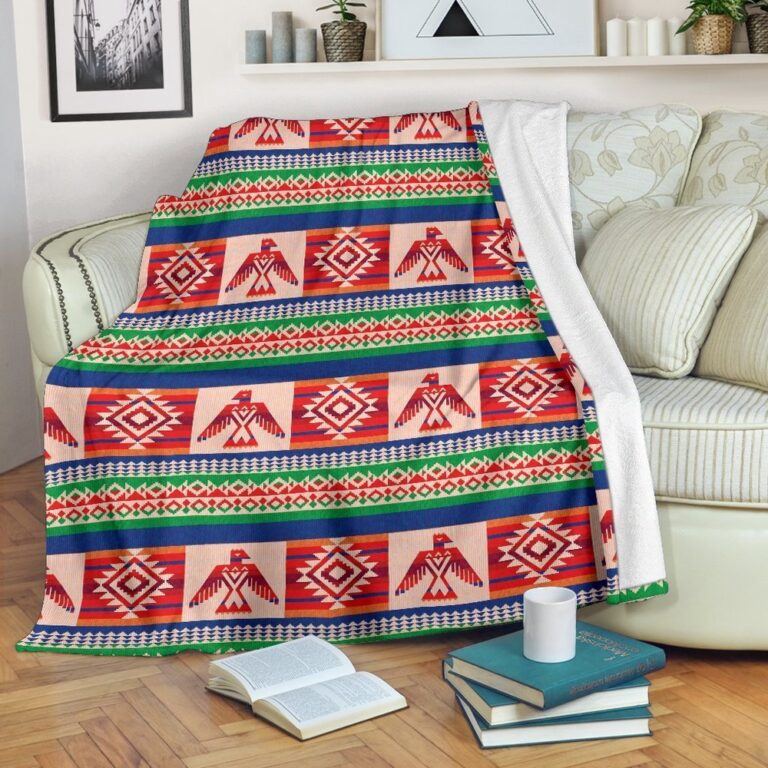 Native American Blanket, Navajo Aztec Tribal Native Indians American ...