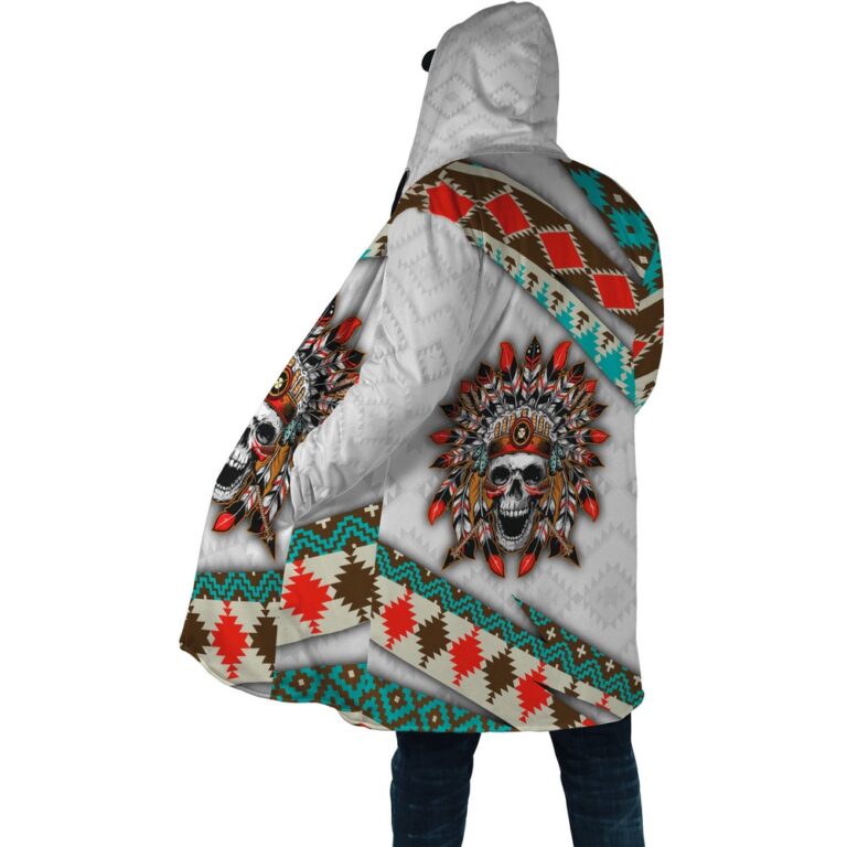 Native American Coat, Aboriginal Skull Native American 3D All Over ...