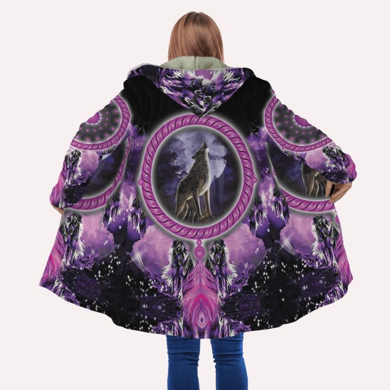 Native American Coat, Dreamcatcher Purple Native American All Over ...