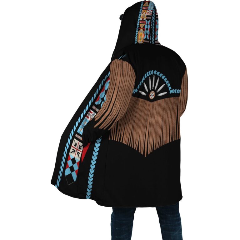 Native American Coat, Glam Fashion Native American 3D All Over Printed ...