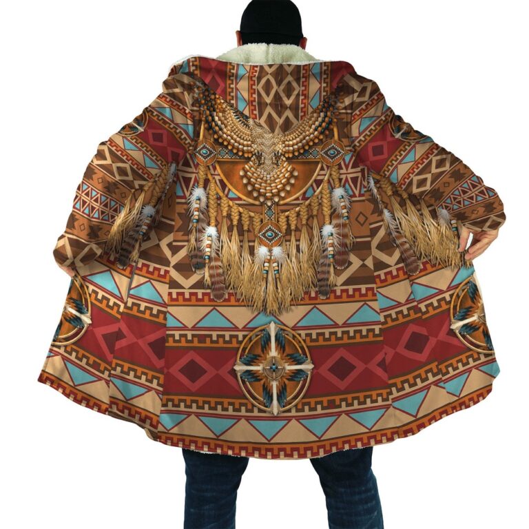 Native American Coat, Owl Bird Native American 3D All Over Printed ...