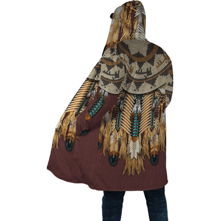 Native American Coat, Retro American Native American 3D All Over ...