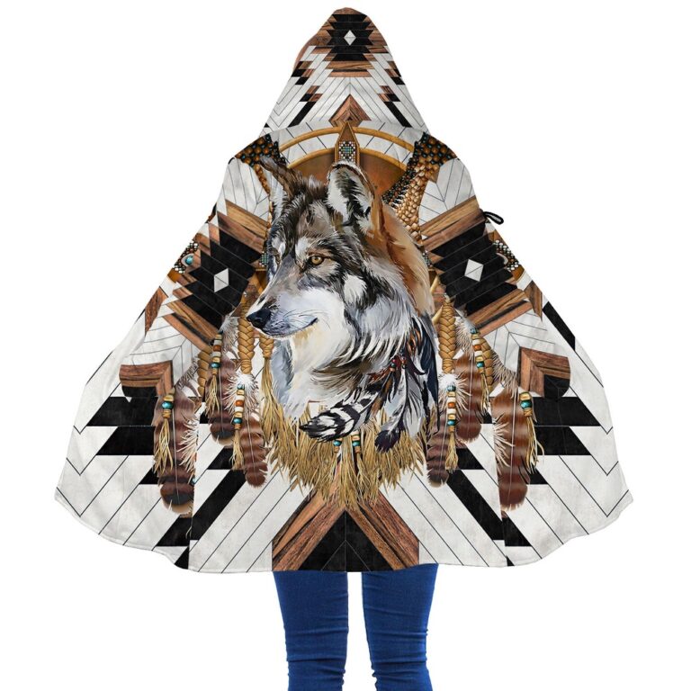 Native American Coat, Spirit Native American All Over Printed Hooded ...