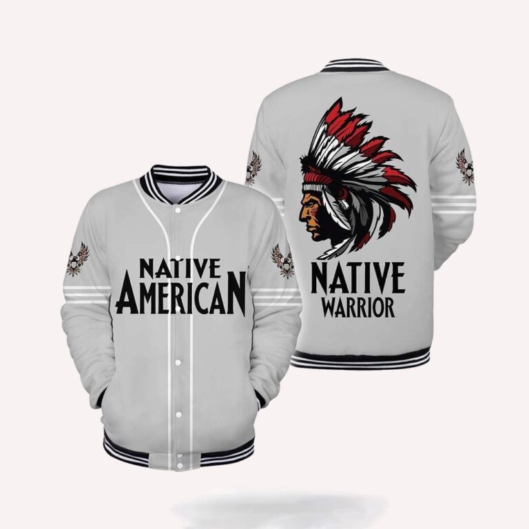 Native American Jacket, Warrior Spirit Native American 3D All Over ...