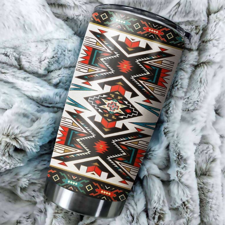 Native American Tumbler, Brocade Native American Steel Tumbler ...