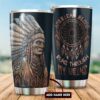 Native American Tumbler, Custom Name My Veins Native American Steel ...