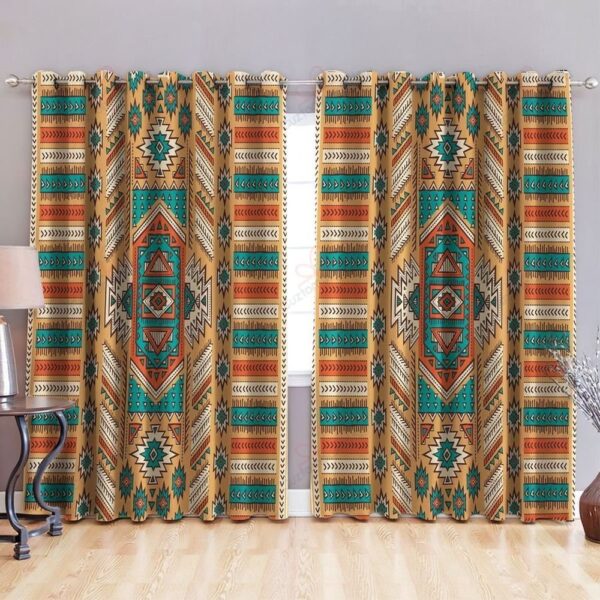 Native American Window Curtains, Brocade Beatifull Native American ...