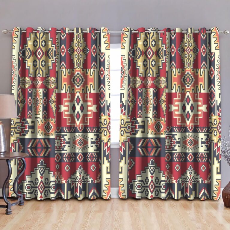Native American Window Curtains, Eye-Catching Design Native American ...