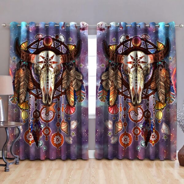 Native American Window Curtains, Sweet Dream Full Color Native American ...