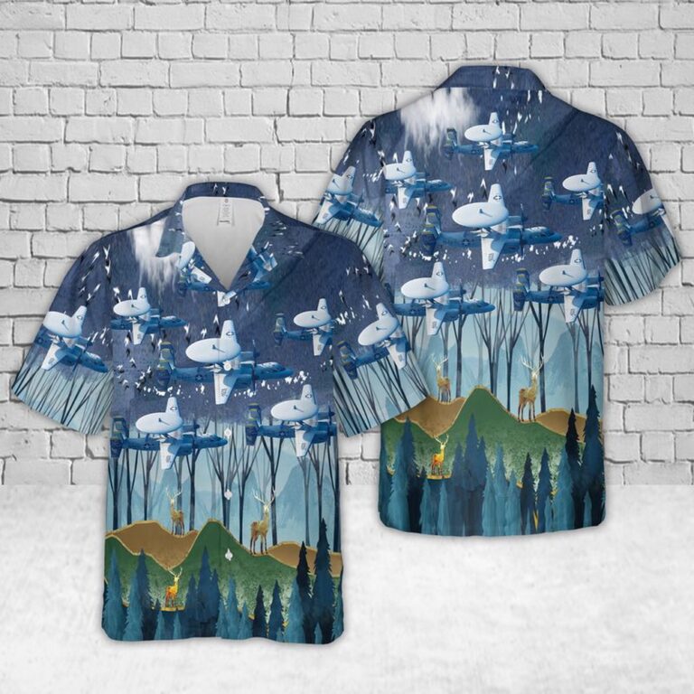 Us Navy Hawaiian Shirt, US Navy E-2C Hawkeye Of VAW-112 Hawaiian Shirt ...